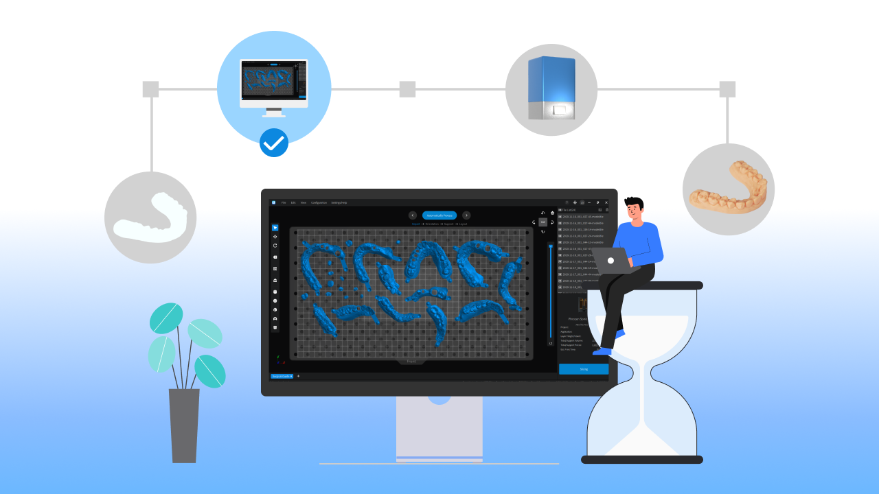 How to Process Working Models before Printing? | CHITUBOX Dental Support